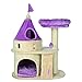 Trixie 44851 Pet Products My Kitty Darling Cat Tree Castle, Beige/Lilac ...