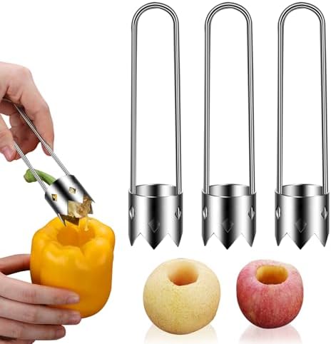 Amazon.com: Pepper Seed Corer, 2024 New Upgraded Stainless Steel Fruit ...