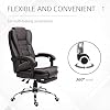 Amazon.com: HOMCOM High Back Ergonomic Executive Office Chair, PU ...