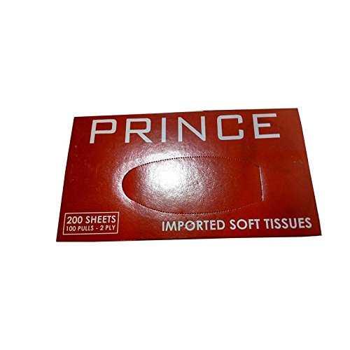 Prince 2 Ply Soft Tissue Box - 100 Pulls 200 Sheets (Pack Of 2 ...