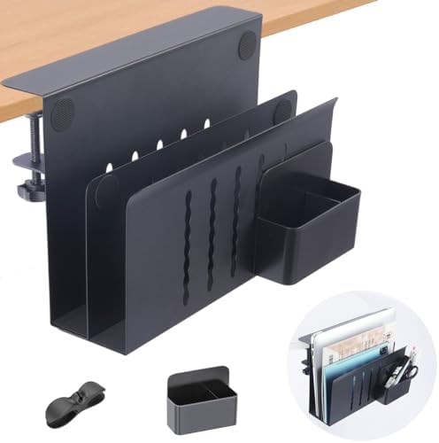 Amazon.com: Trtyldt Desk Side Storage with Pen Holder & Cable Holder ...