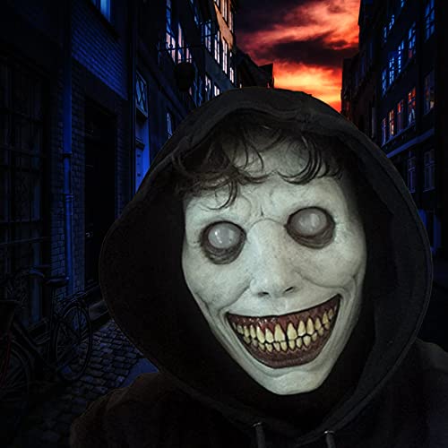 Halloween Masks Horror, Scary Smiling Demon Face Masks, Halloween Evil ...