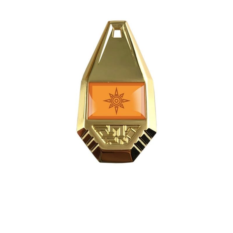 Amazon.com: Kivenda Digital Monster Crest Necklace - Crest of Courage ...