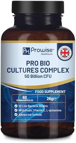 Amazon.com: Bio Cultures Complex Probiotics and Prebiotics - 50 billion ...