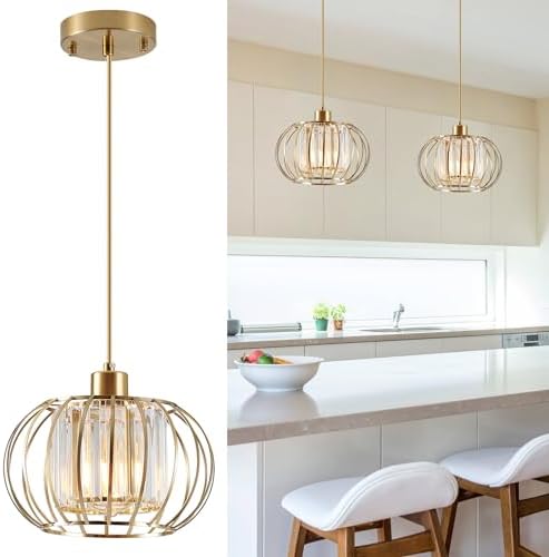 Modern Pendant Lights Kitchen Island, Bell Shape Pendant Light with ...