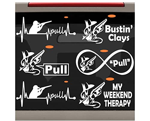 Amazon.com: Skeet Sport Trap Shooting Decal Sticker Set BG 885 : Automotive