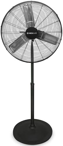 Amazon.com: NEXAIR 30 in High Velocity Stand up Fan 3 Powerful Speeds ...