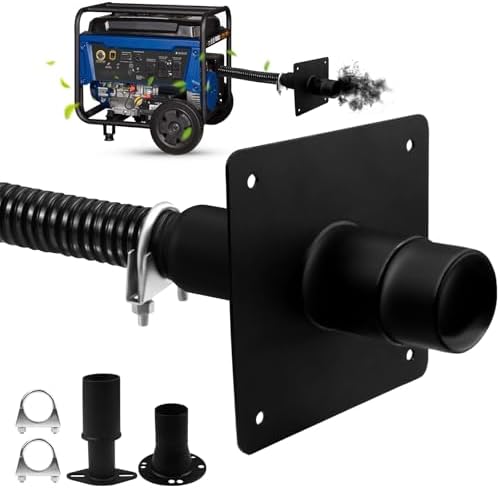 Amazon.com: XUYUZDQ Universal Generator Exhaust Extension Silencer Kit ...