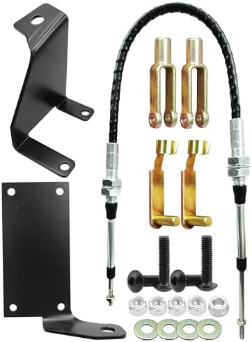 Amazon.com: QNHEAY Upgrade Transfer Case Cable Shifter Linkage Kit Fit ...