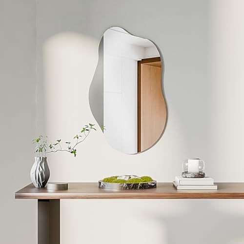 Amazon.com: Irregular Mirror for Wall,Bathroom Mirrors for Vanity ...