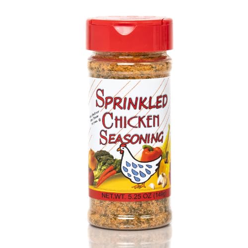 Amazon.com : Sprinkled Chicken Seasoning Sunshine Spice 5.25oz Spice ...