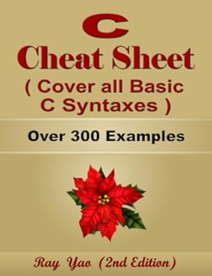 Amazon.com: C++ Cheat Sheet, Syntax Table & Chart, Complete Reference ...