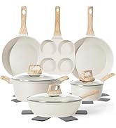 Amazon.com: SODAY 15Pcs Pots and Pans Set Non Stick, Cookware Sets with ...