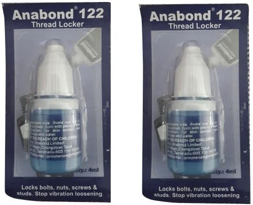 Anabond 122 Thread Locker 4 ML (2) : Amazon.in: Industrial & Scientific