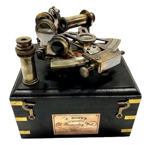 Buy Nautical Sextant Antique Solid Brass Ship Sextant Navigation ...