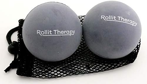 Amazon.com: Tune Up Fitness – Therapy Ball PLUS Pair in Tote | Lacrosse ...