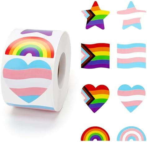Amazon.com: Pride Stickers 500 Pcs, LGBTQ+ Stickers Gay Stickers 8 ...