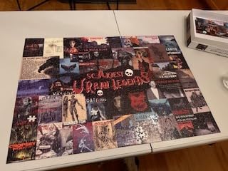 Amazon.com: Horror Puzzle 1000 Piece Puzzles for Adults, Horror Jigsaw ...