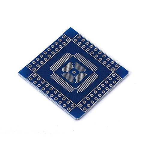 QFN/TQFN/LQFP QFP 16-80 PIN Switch Over DIP Double-sided PCB Adapter ...