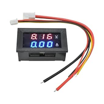 Amazon.com: 0.28 inch DC 0-100V 10A Digital Voltmeter Ammeter LED Amp ...