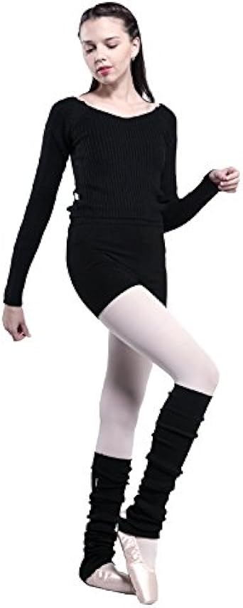117146002 72CM Adult Leg Warmer Ballet Long Dance Leg Warmers at Amazon ...