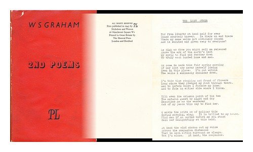 2nd poems: Graham, W. S.: Amazon.com: Books