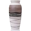 Amazon.com: Ceramic Rustic Farmhouse Vase,12.6 Inch Large Boho Vase for ...