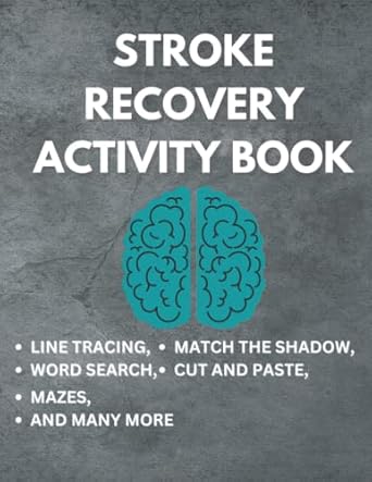 Stroke Recovery Activity Book: Mixed Puzzles for Traumatic Brain Injury ...