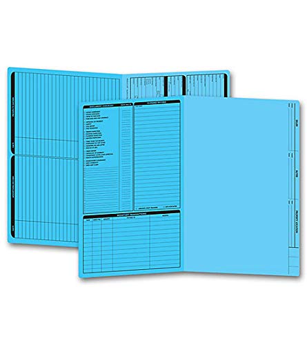 Amazon.com : ABC Real Estate Folder, Legal Size, Left Panel, Preprinted ...