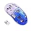 FREEWOLF A2 Wireless Gaming Mouse, Dual Mode 2.4G/Bluetooth PC Gaming Mice, Ergonomic RGB Mouse ...