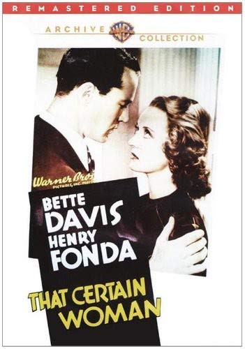 Amazon.com: That Certain Woman [DVD] [1937] [Region 1] [US Import ...
