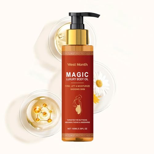 Amazon.com : Magic Body Firming Oil - Body Oil, Magic Body Oil Plumps ...