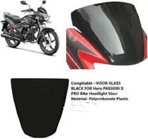 Front Visor Glass for Passion X pro (Pack of 1) : Amazon.in: Car ...