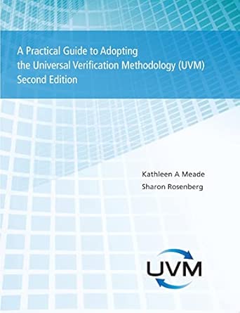 Buy A Practical Guide to Adopting the Universal Verification ...