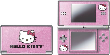 Amazon.com: Skinit Hello Kitty Face Pink Vinyl Skin for Nintendo DS ...