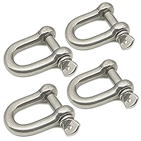 D Shackle Heavy Duty M12 Heavy Duty Commercial D-Shackle Steel M12 12mm ...