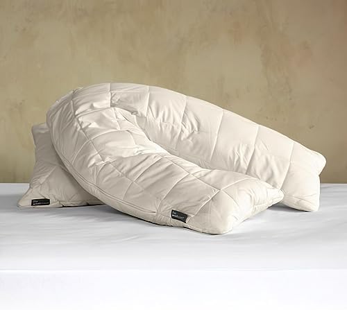 Amazon.com: WOOLROOM - V-Shaped Wool Body Pillow - Adjustable ...