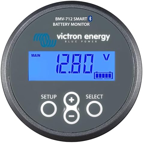 Amazon.com: Victron Energy BMV-712 Smart Battery Monitor with Shunt - 6 ...