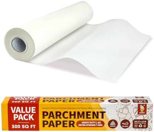 Amazon.com: Reynolds Kitchens Parchment Paper Roll with SmartGrid, 50 ...