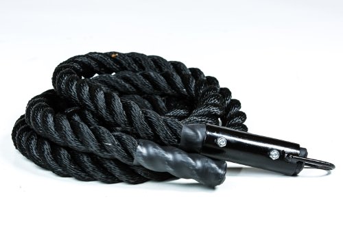 Gym Climbing Rope Black Poly Dac/ (1.5 Thick X 8 FT Long) Sporting ...