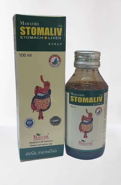 Buy Madathil Stomaliv Syrup - Ayurvedic Care Syrup | Syrup for Hyper ...