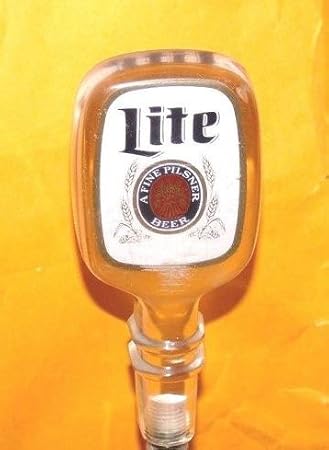 Amazon.com: Miller Lite Lucite Shotgun Style Draft Beer Tap Handle Keg ...