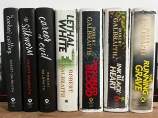 Cormoran Strike Series Collection 7 Books Set By Robert Galbraith:The ...