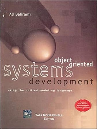 Object Oriented Systems Development : Bahrami: Amazon.in: Books