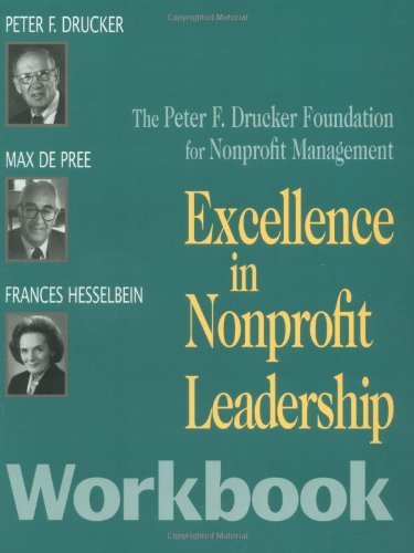 Amazon | Excellence in Nonprofit Leadership Workbook (J-B Leader to ...