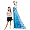 Amazon.com: Cardboard People Elsa Life Size Cardboard Cutout Standup ...