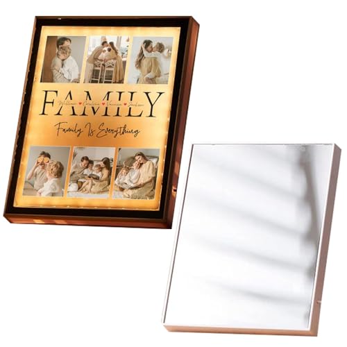 Amazon.com: Annrad Personalized Mom Mirror Lamp Mom's Garden for ...