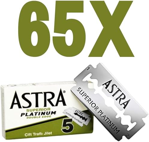 Amazon.com: The Shave Factory Premium Shaving Set - Astra Platinum ...