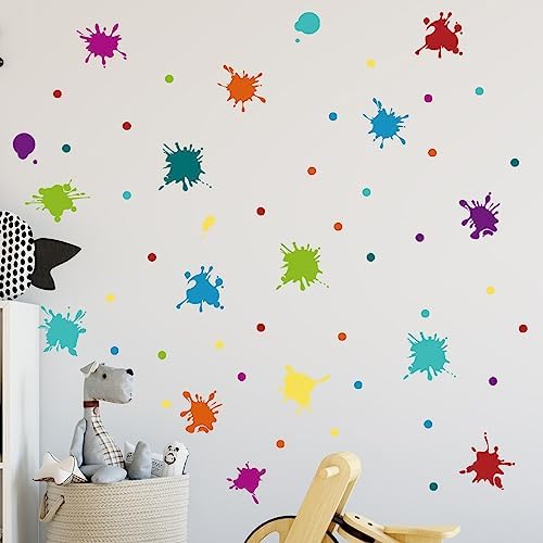 Amazon.com: Paint Dripping Wall Decal decor for your living room ...