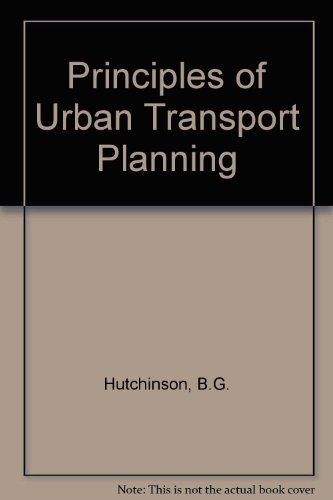 Buy Principles of Urban Transport Planning Book Online at Low Prices in ...